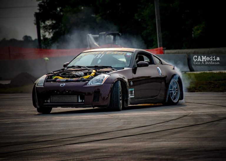 Drifting at Interstate Raceway